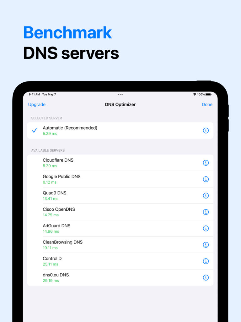 DNS Optimizer - Appecosys